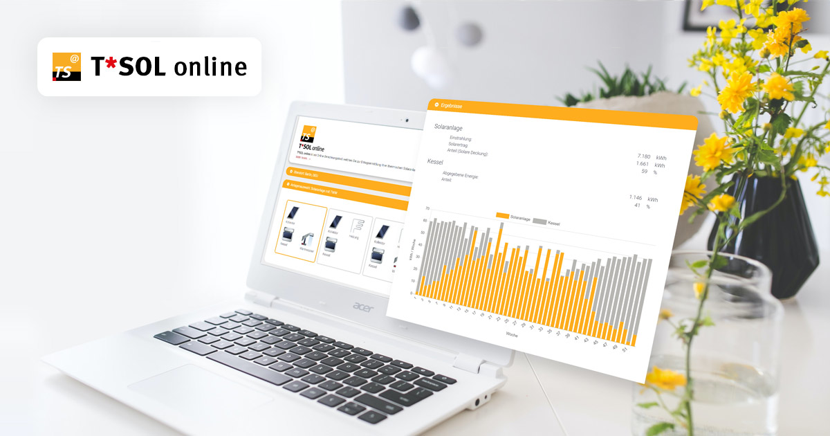 New: Free solar thermal calculator | Valentin Software